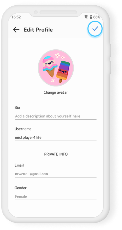 Can I change my email in Mistplay? – MISTPLAY